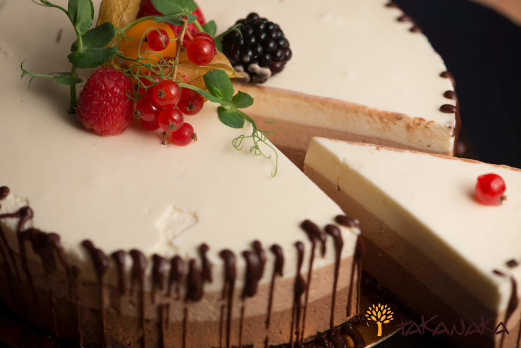 Trio Chocolate Mousse Cake - Takanaka